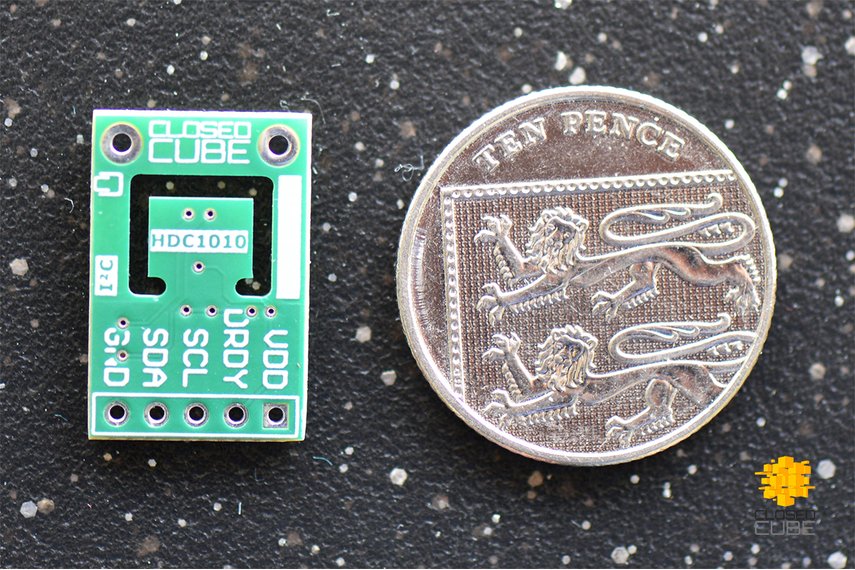 HDC1010 High Accuracy Humidity/Temperature Sensor from closedcube on Tindie HDC1010 High Accuracy Humidity/Temperature Sensor from closedcube on Tindie