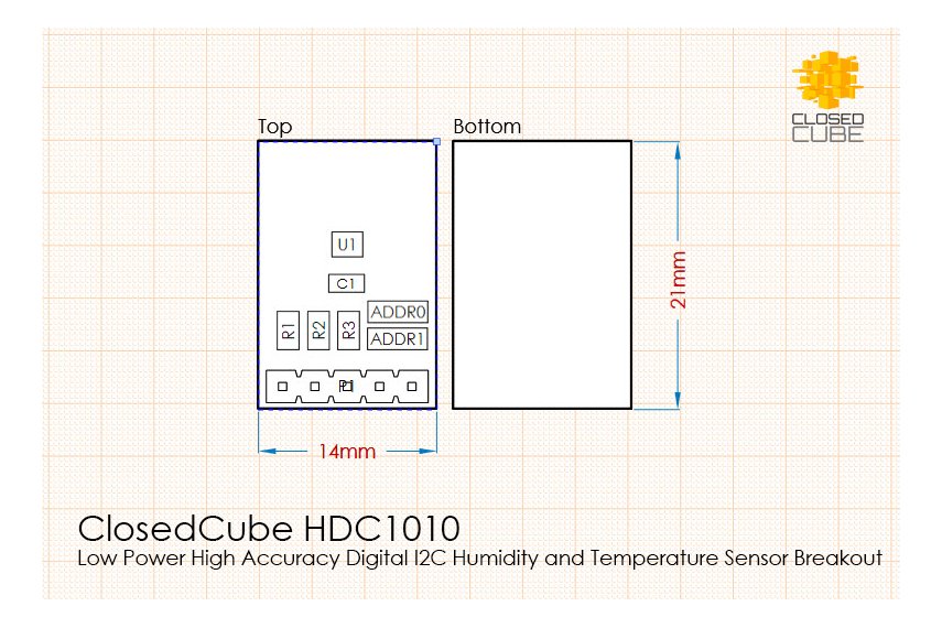 HDC1010 High Accuracy Humidity/Temperature Sensor from closedcube on Tindie HDC1010 High Accuracy Humidity/Temperature Sensor from closedcube on Tindie