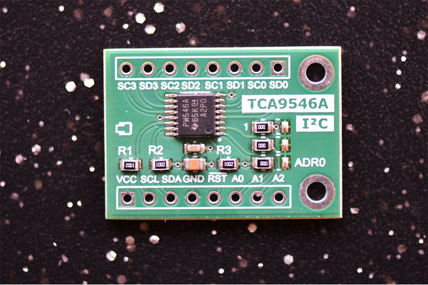 TCA9546A 4-Channel I2C Multiplexer With Reset from closedcube on Tindie