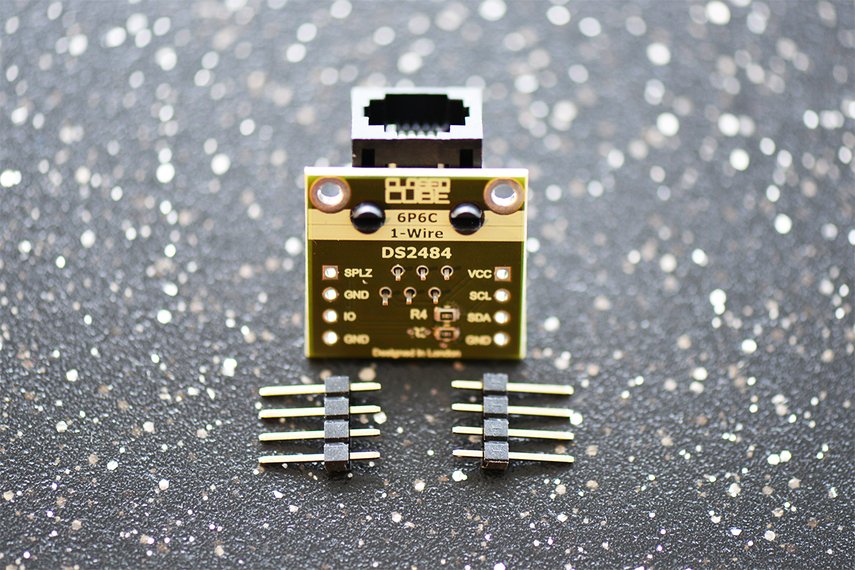 DS2484 I2C to 1-Channel OneWire Master Breakout from closedcube on Tindie
