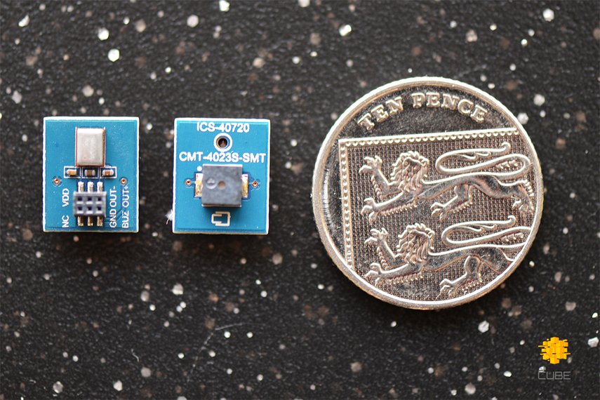 ICS-40720 Ultra-Low Noise Analog Mic with Buzzer from closedcube on Tindie