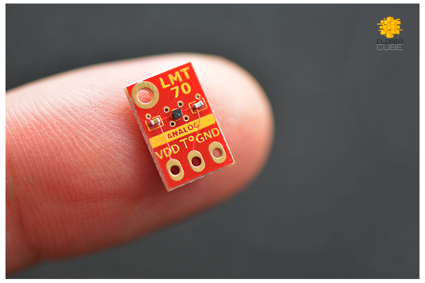 LMT70 ±0.1°C Precision Analog Temperature Sensor from closedcube on Tindie LMT70 ±0.1°C Precision Analog Temperature Sensor from closedcube on Tindie
