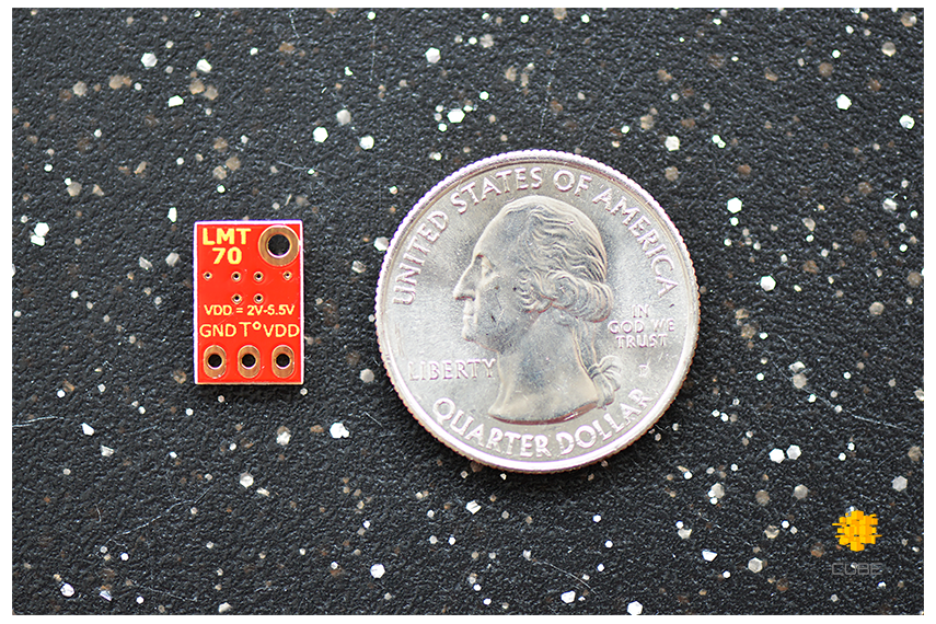 LMT70 ±0.1°C Precision Analog Temperature Sensor from closedcube on Tindie LMT70 ±0.1°C Precision Analog Temperature Sensor from closedcube on Tindie