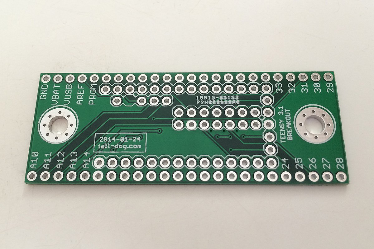Teensy 3.1 Breakout (Revision C) from loglow on Tindie