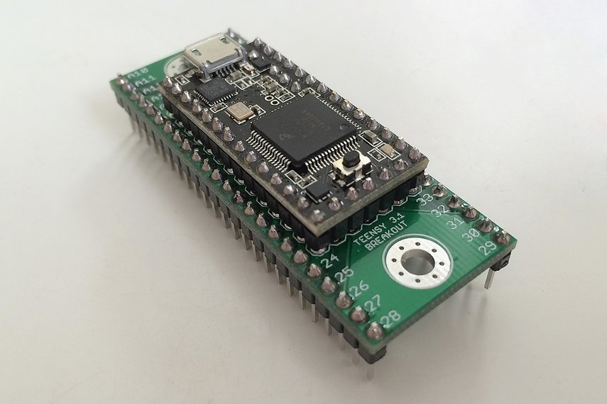 Teensy 3.1 Breakout (Revision C) from loglow on Tindie