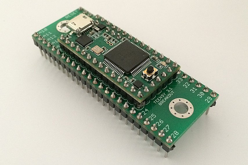 Teensy 3.1 Breakout (Revision C) from loglow on Tindie