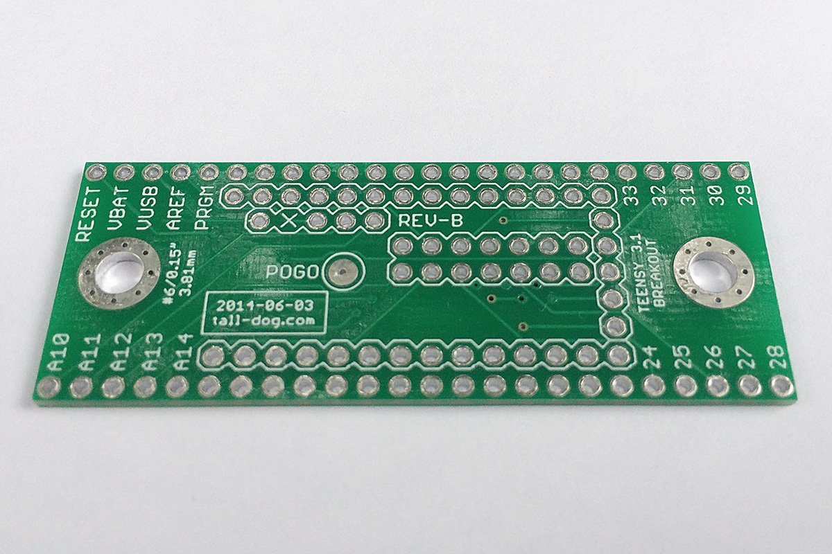 Teensy 3.1 Breakout (Revision C) from loglow on Tindie