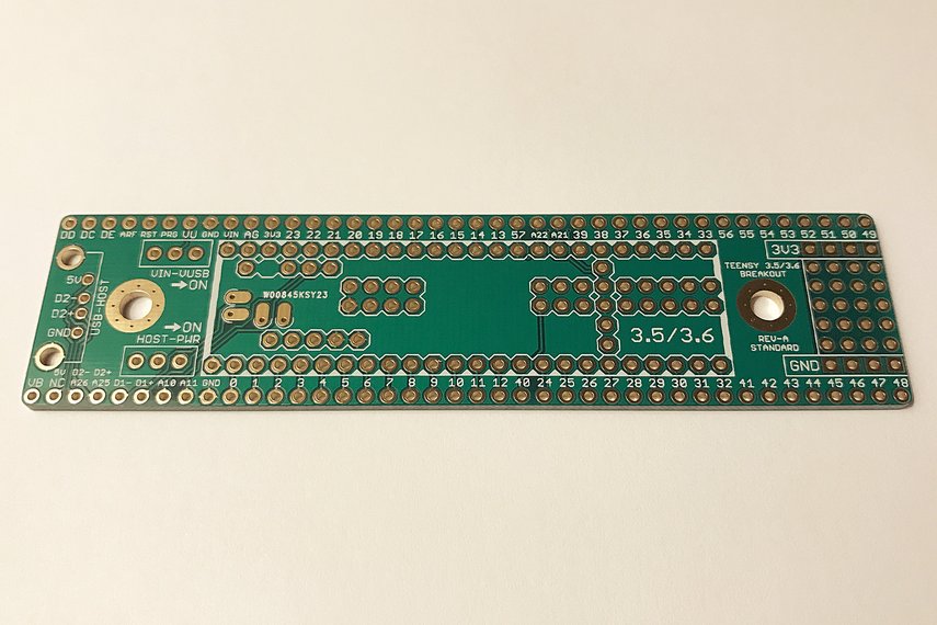 Teensy 3.5/3.6 Breakout (Revision A, Standard) from loglow on Tindie