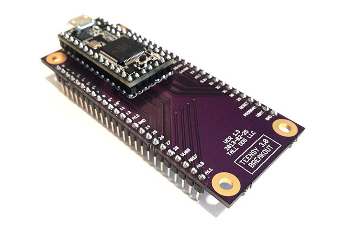 Teensy 3.0 Breakout from loglow on Tindie