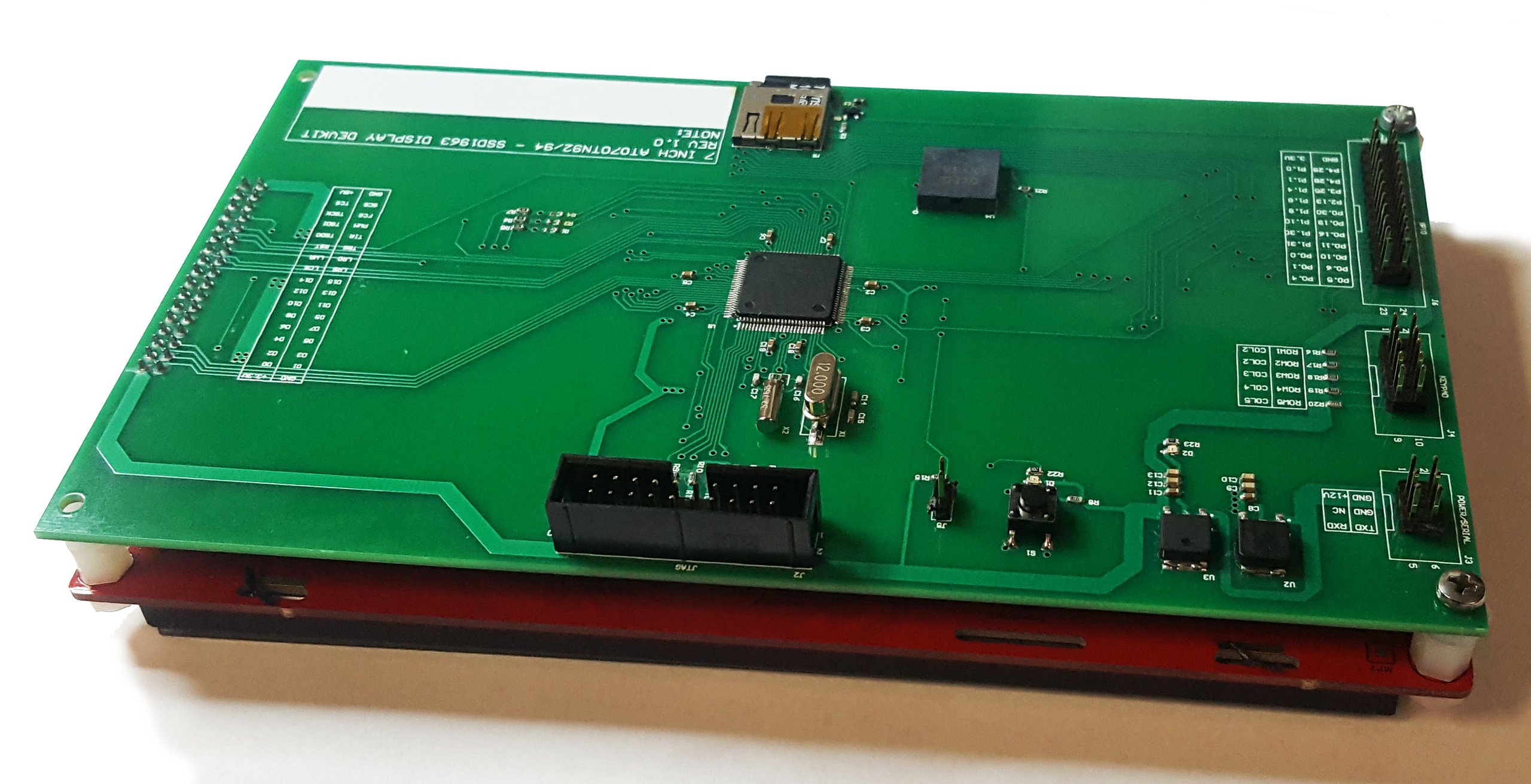 LPC1768 Development board for 7" SSD1963 display from masihvahida on Tindie