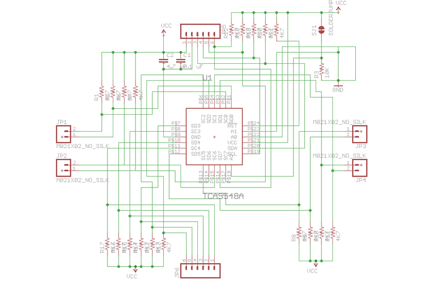 TCA9548A I2C Multiplexer from onehorse on Tindie