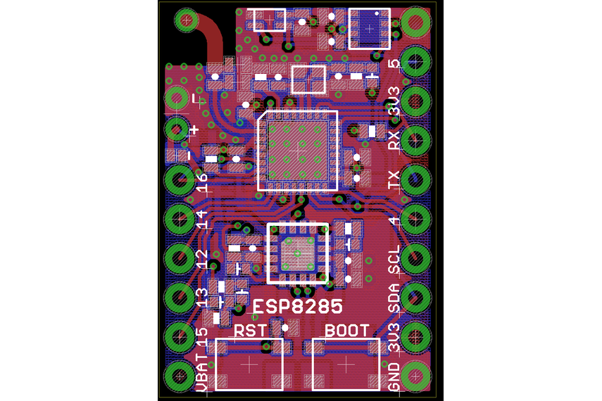 ESP8285 Development Board from onehorse on Tindie