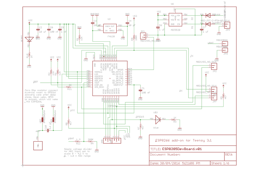 ESP8285 Development Board from onehorse on Tindie