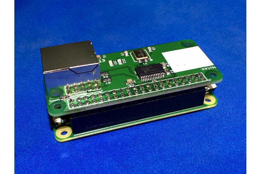 Ethernet hat for Raspberry Pi Zero from jose_navarro on Tindie