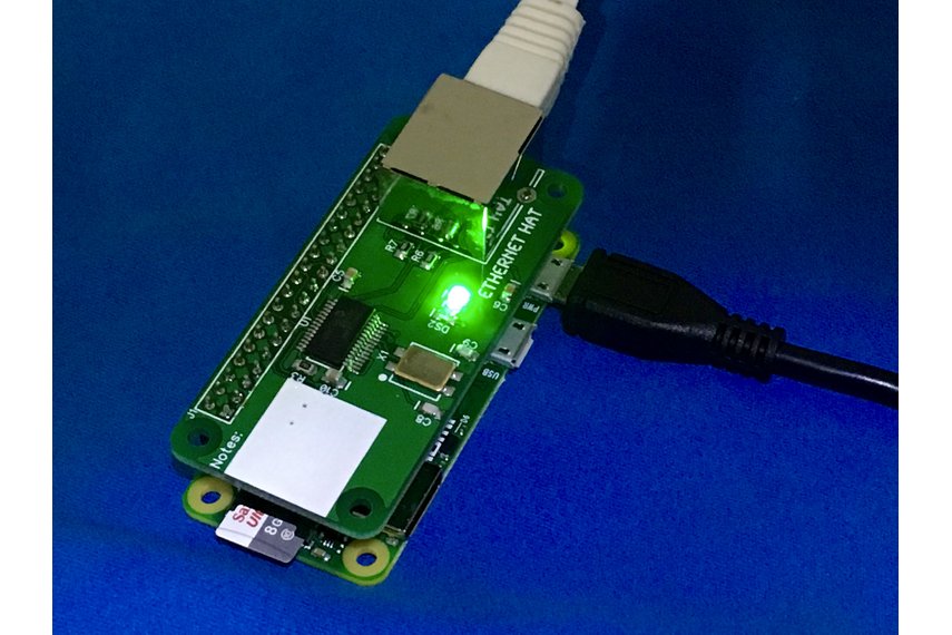 Ethernet hat for Raspberry Pi Zero from jose_navarro on Tindie