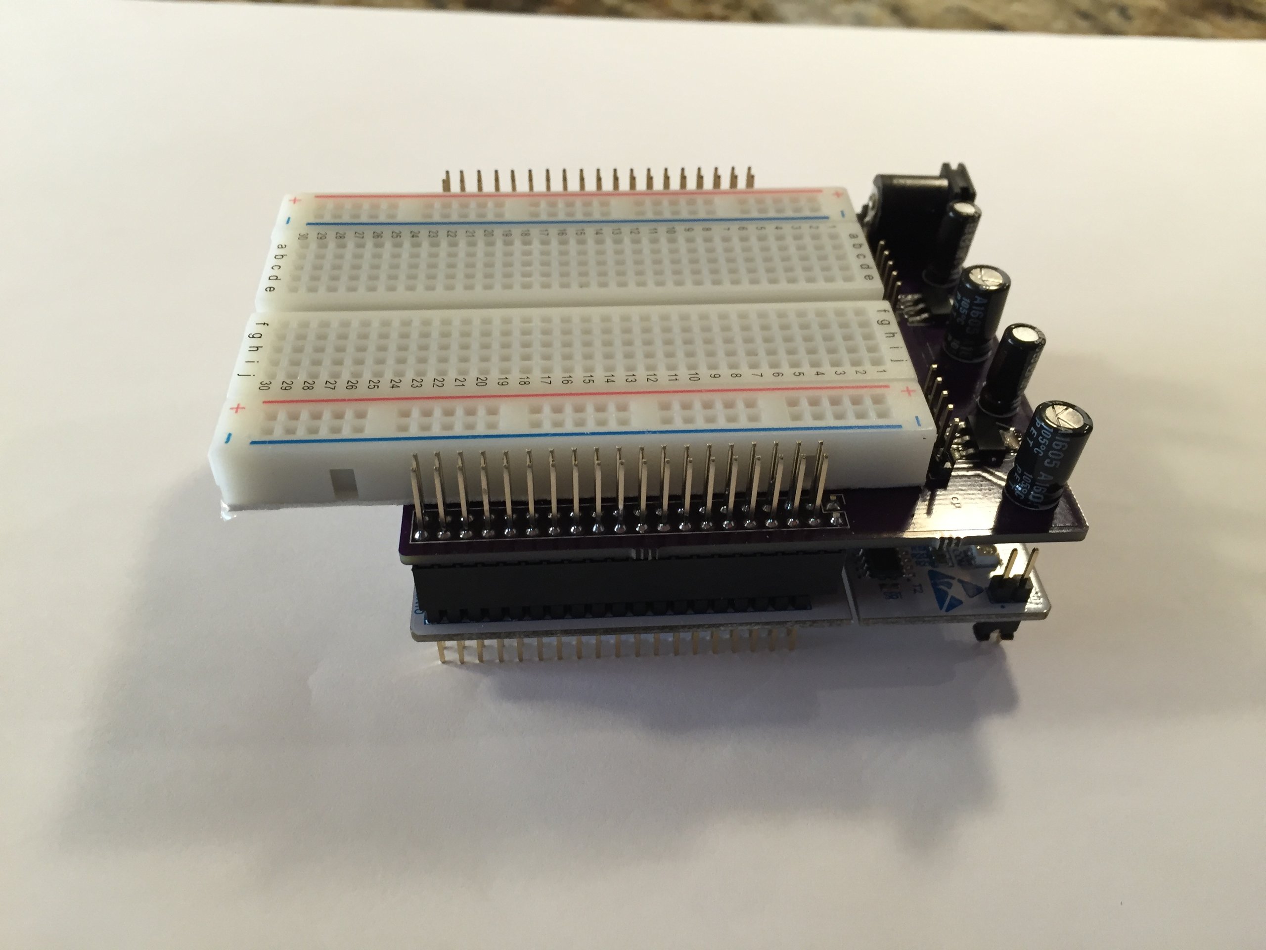 STM32 Nucleo Morpho Expansion Breadboard from jbrennon on Tindie