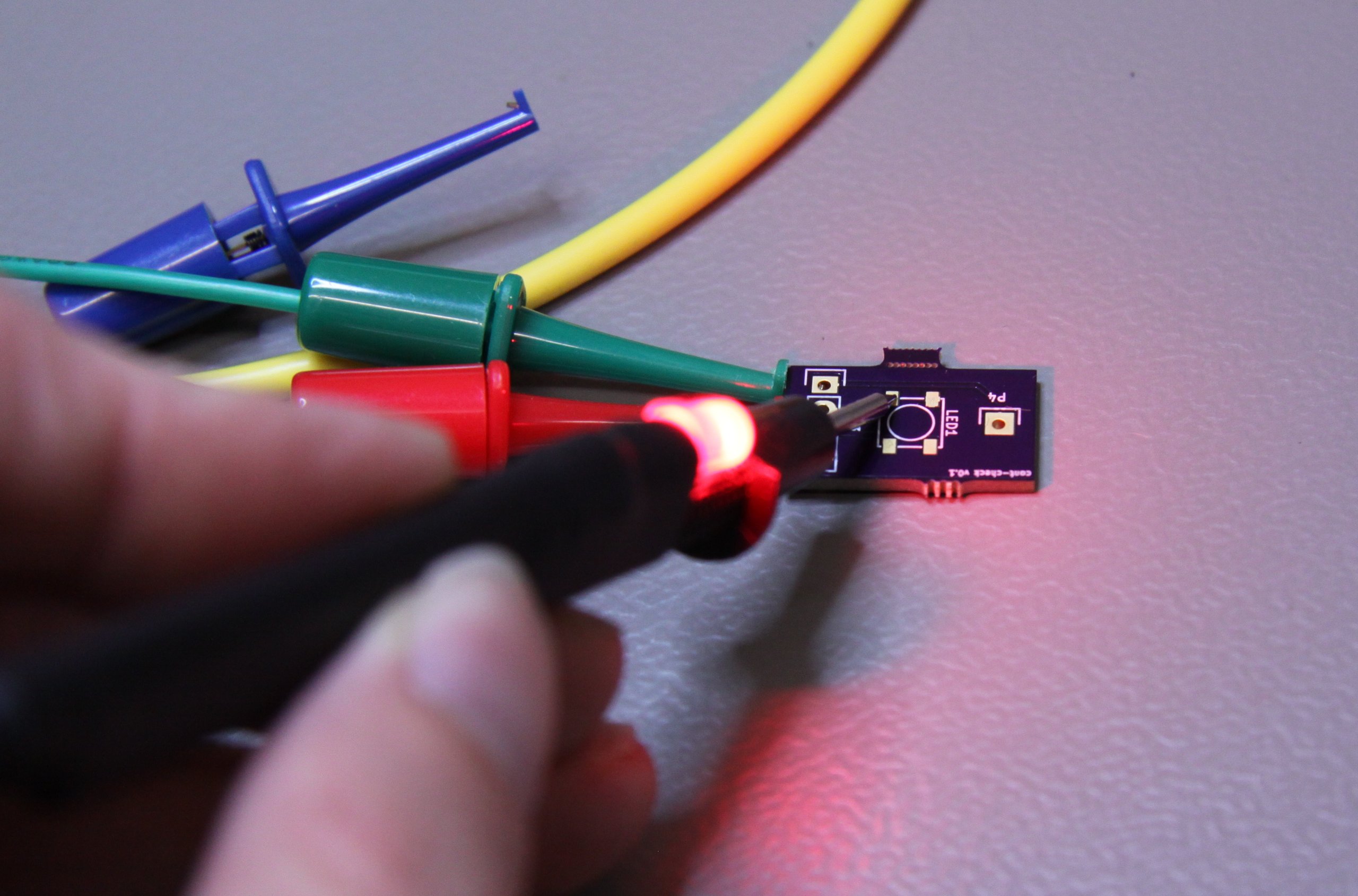 4-way Identifying Continuity Tester from leonerd on Tindie
