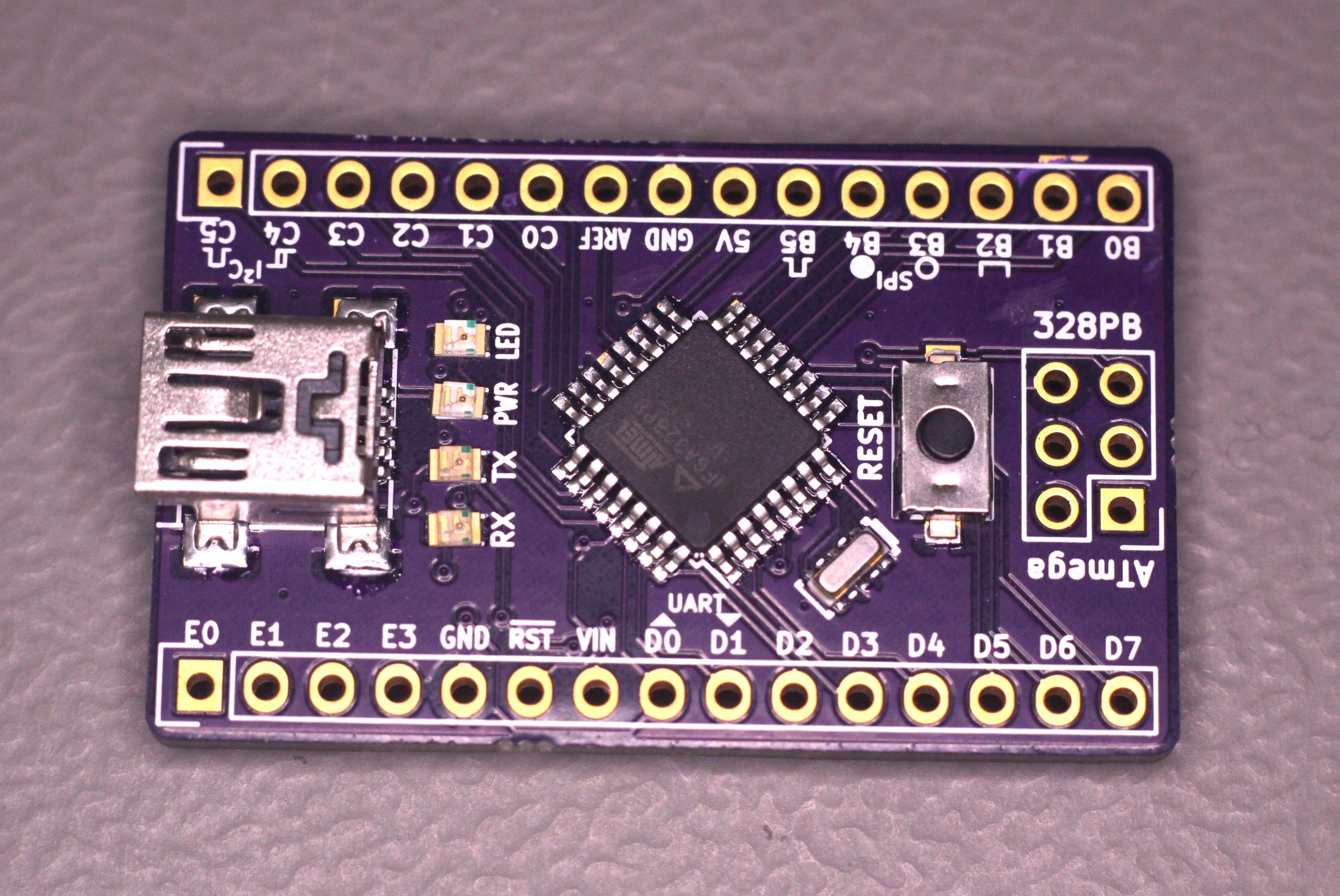 ATmega328PB Development Board from leonerd on Tindie
