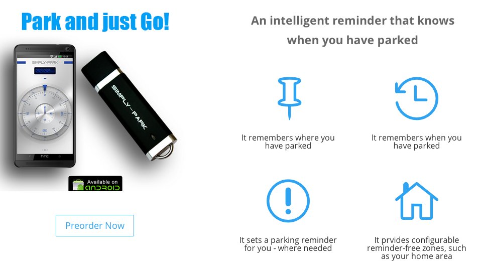 Simply-Park USB Stick from SimplyPark on Tindie