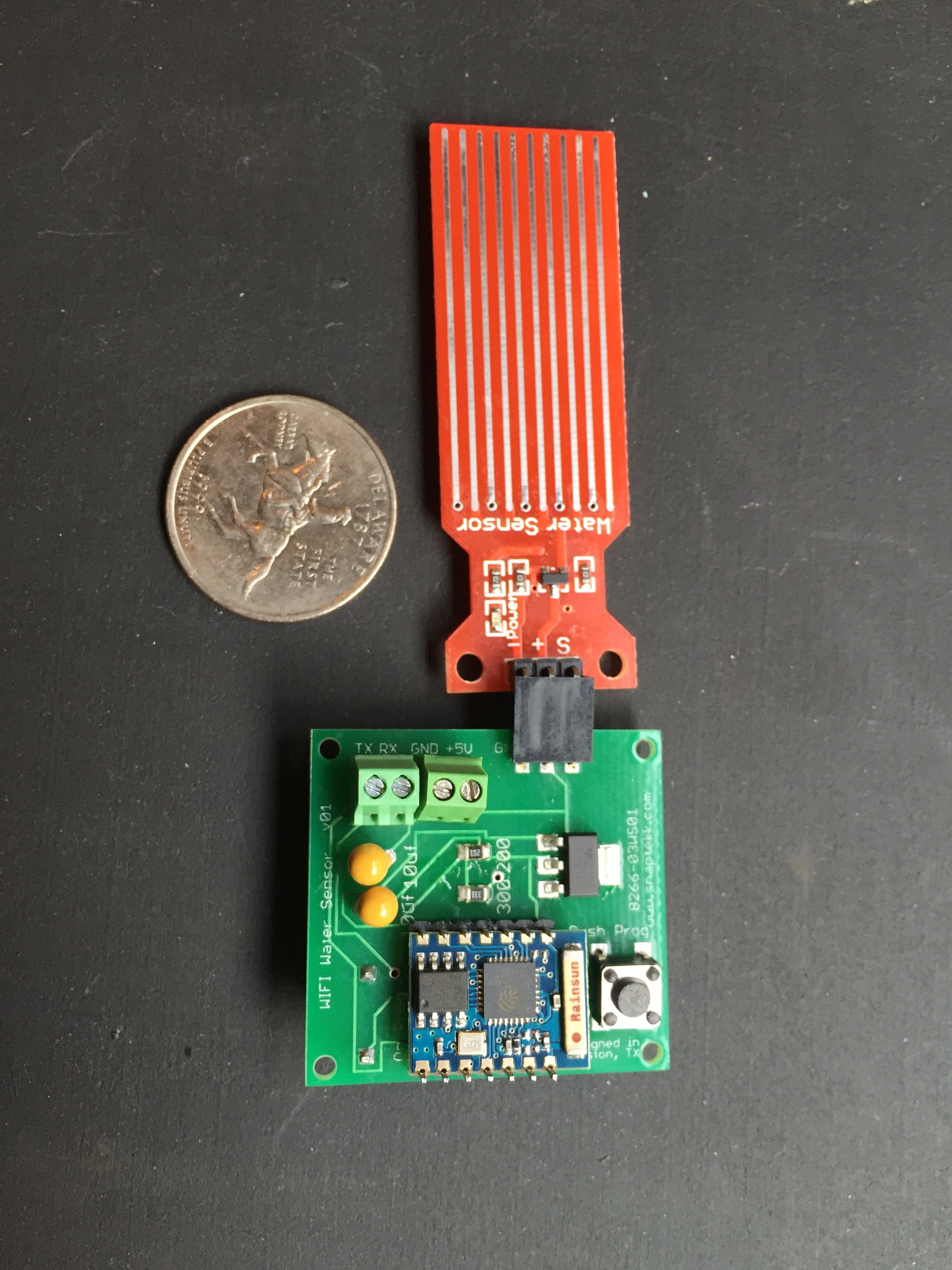 ESP8266-03 WIFI Wireless Water Sensor from hbouzas on Tindie ESP8266-03 WIFI Wireless Water Sensor from hbouzas on Tindie