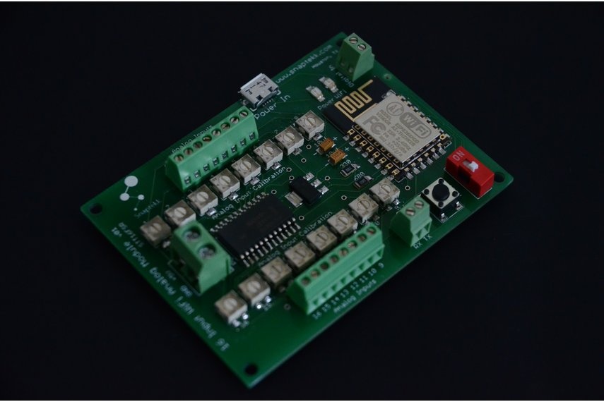 8 Channel Analog WiFi Module from hbouzas on Tindie