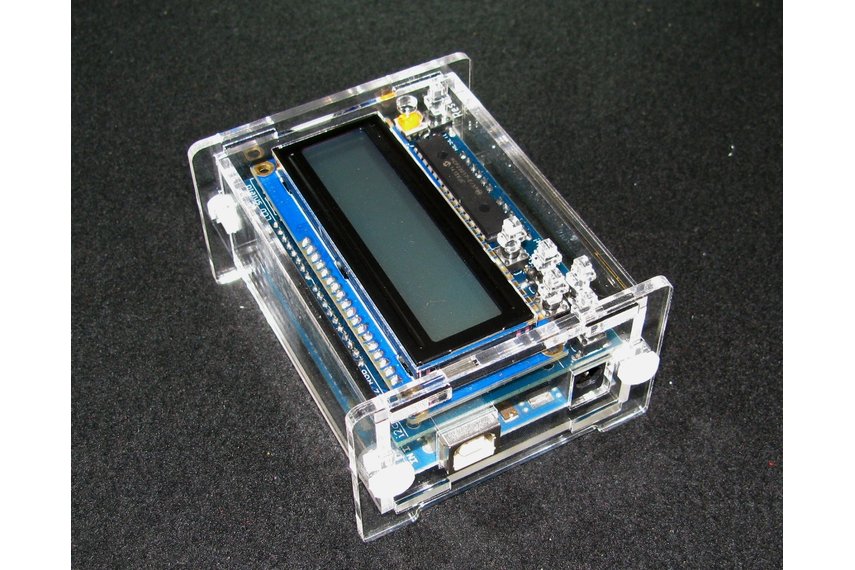 Arduino Adafruit LCD Case from built-to-spec on Tindie