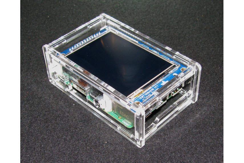 Raspberry Pi A+/B+ 2.8" PiTFT Case from built-to-spec on Tindie