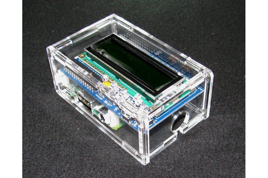Raspberry Pi A+/B+ Adafruit LCD Case from built-to-spec on Tindie