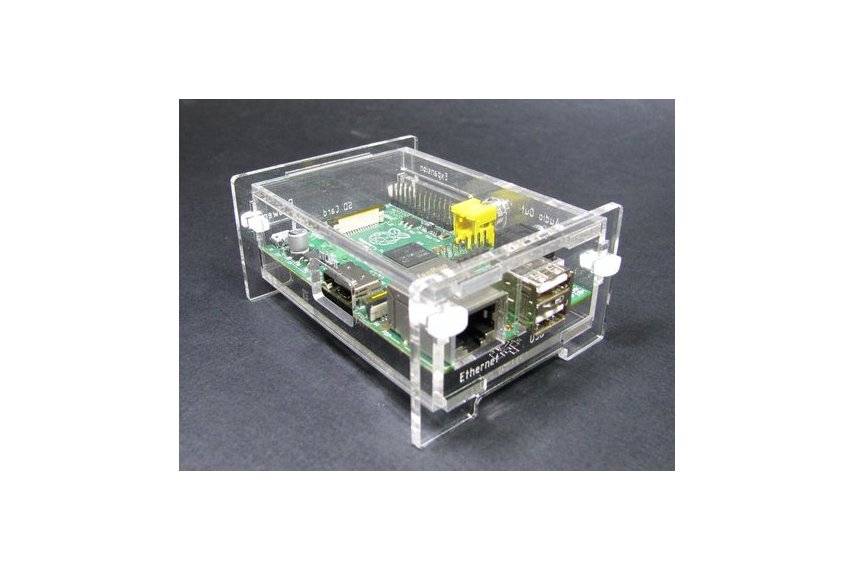 Clear Raspberry Pi Case from built-to-spec on Tindie
