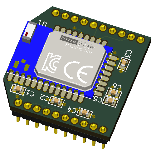 BLE112 XBee Module from CascoLogix on Tindie