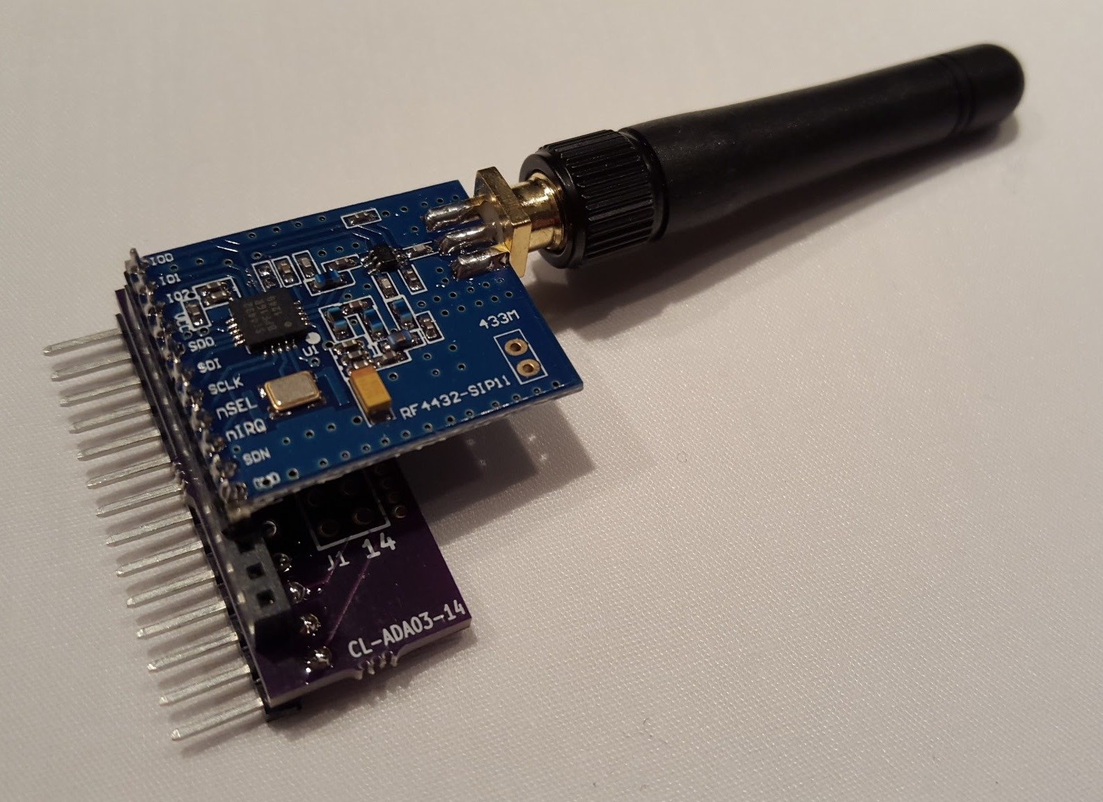 14-Pin RF Module Combo Adapter from CascoLogix on Tindie