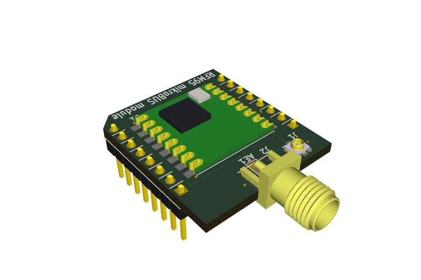 RFM95 LoRa mikroBUS Module from CascoLogix on Tindie