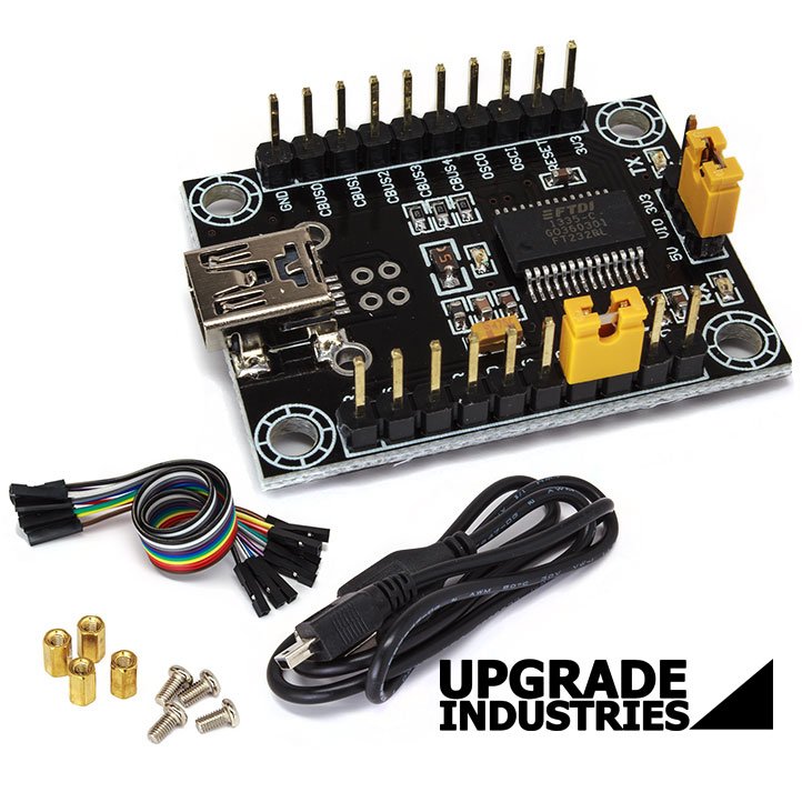 Real FTDI USB Serial RS232 UART Converter 5V 3V3 from upgradeindustries ...