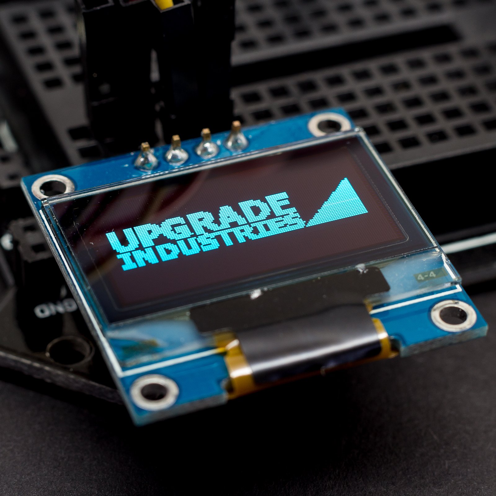 128x64 Blue I2C OLED Display 0 96 Inch From Upgradeindustries On Tindie