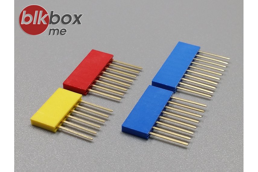 Extended Rainbow Female Header for Arduino UNO R3 from blkbox on Tindie