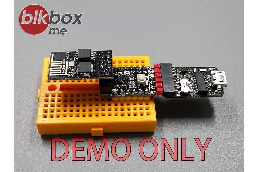 Esp8266 Esp 01 Programming And Development Board From Blkbox On Tindie