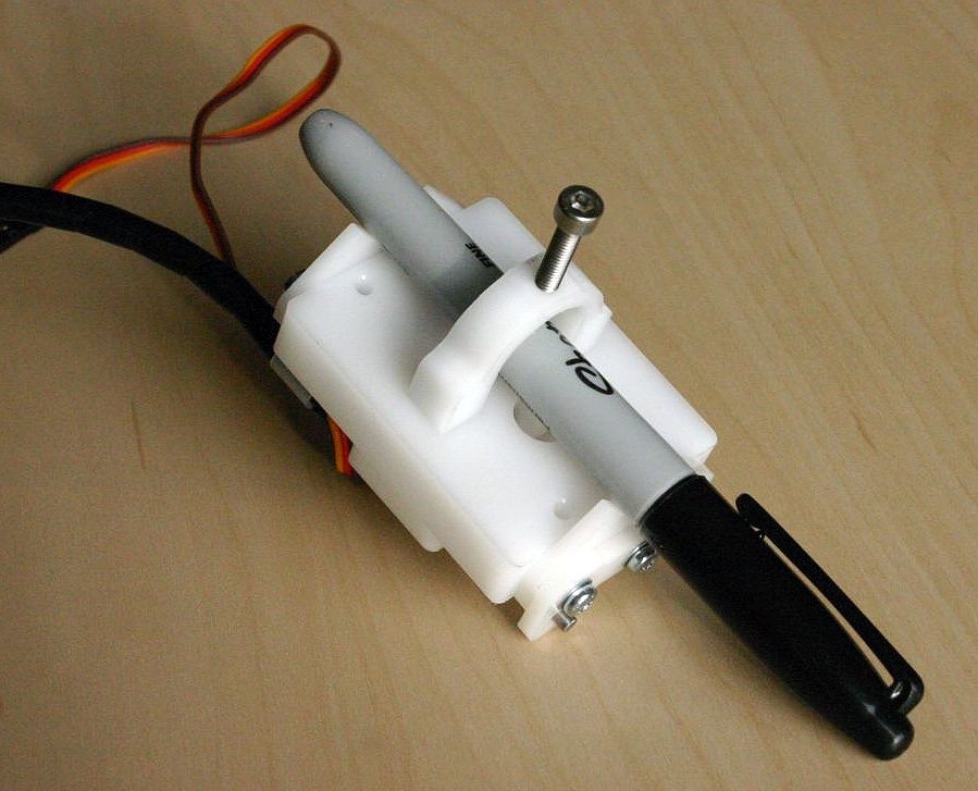 Servo-actuated pen slide from ijinstruments on Tindie