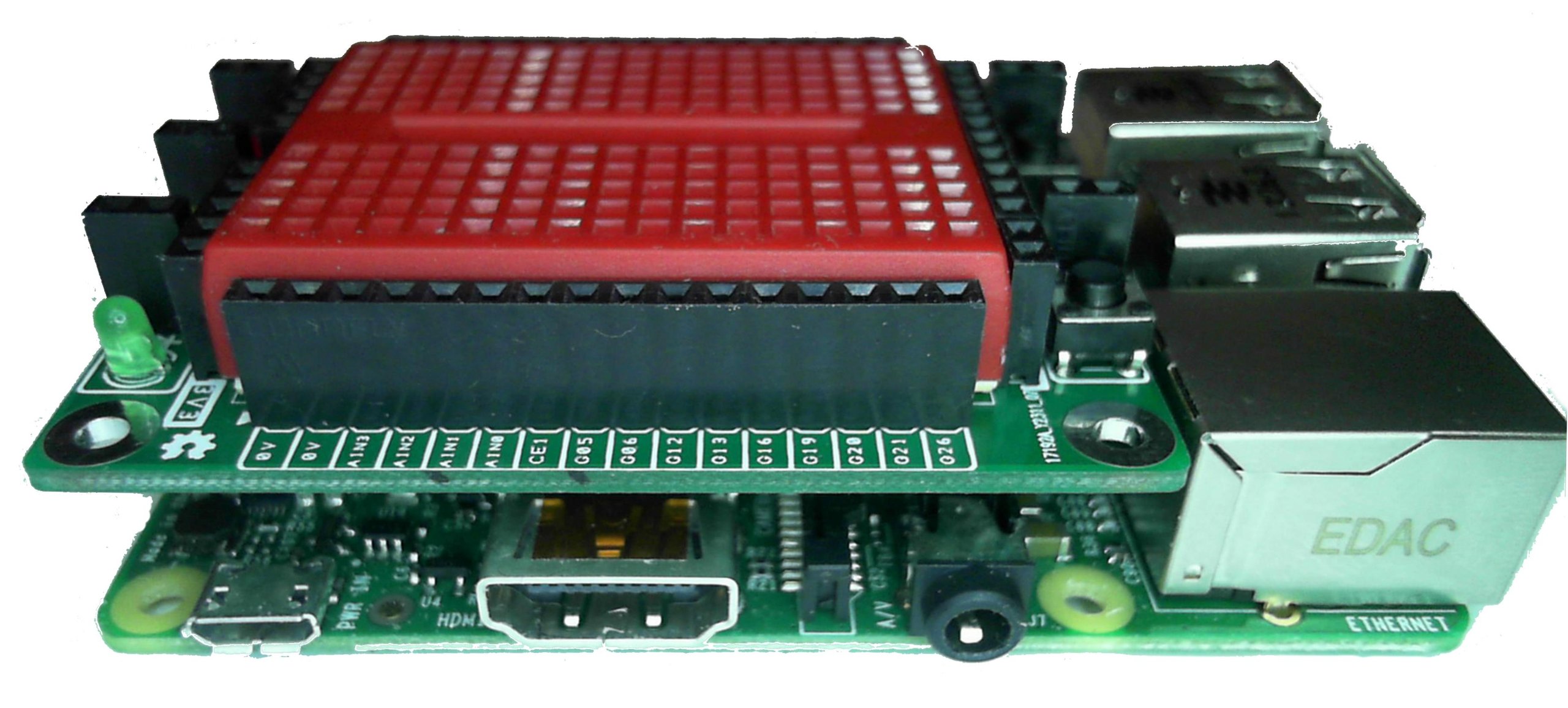 Raspberry PIIO - Breadboard+ add-on board from DTronixs on Tindie