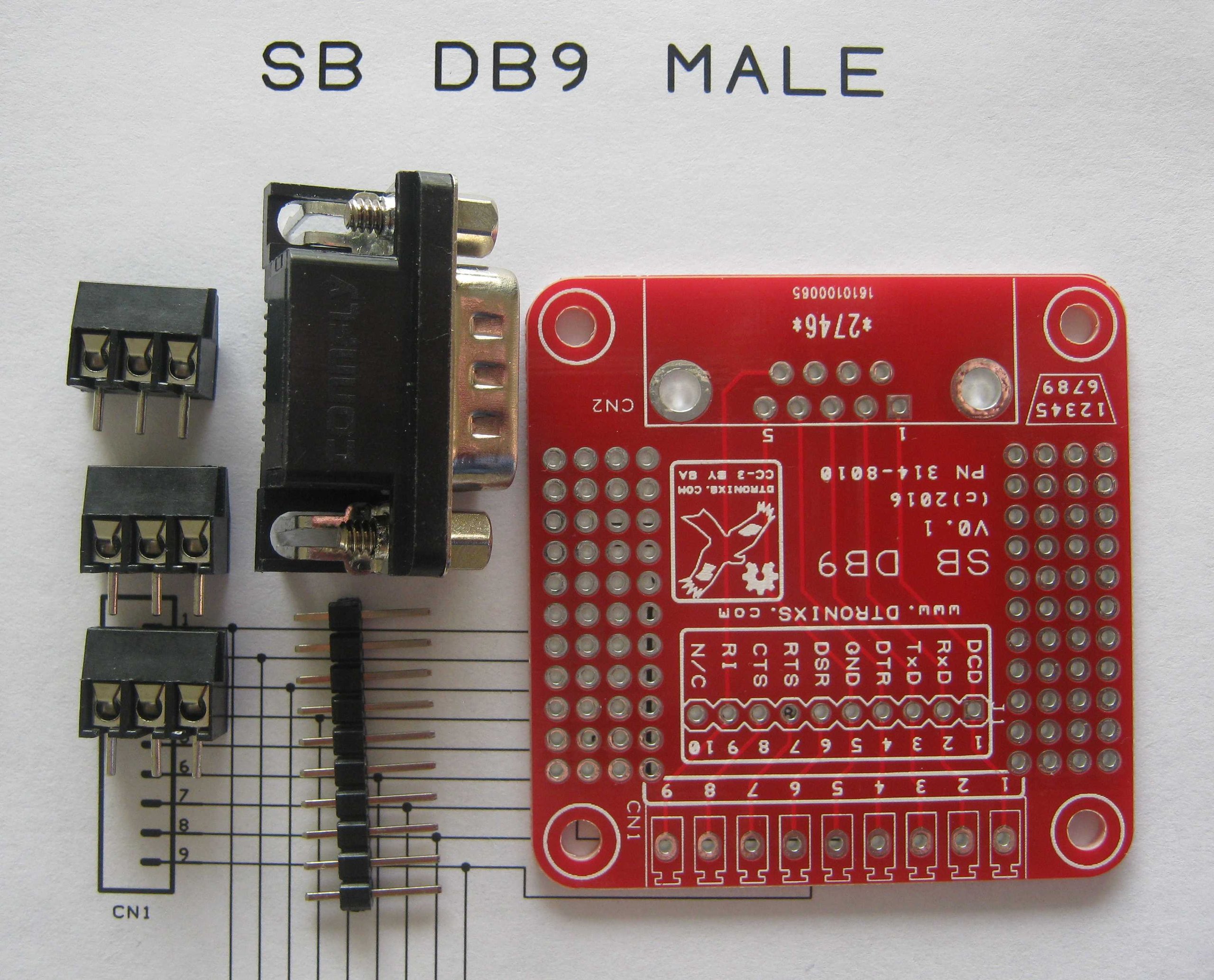 Sick of Beige (SoB) DB9 Kit from DTronixs on Tindie