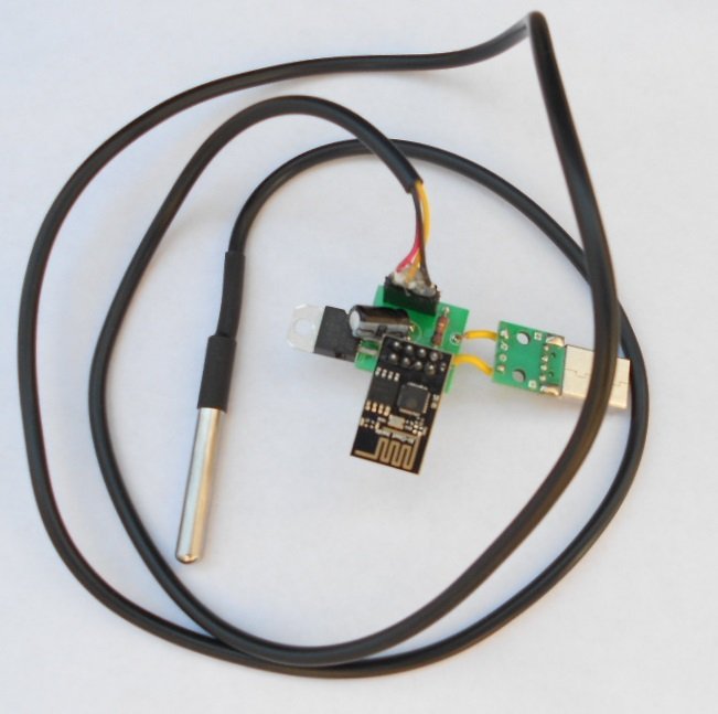 Ds18b20 Water Temperature Sensor From Paulware On Tindie