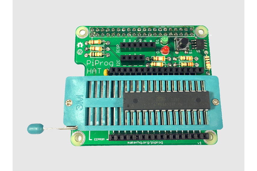 Piprog Raspberry Pi Eeprom And Icsp Programmer From Makerhq On Tindie 2279