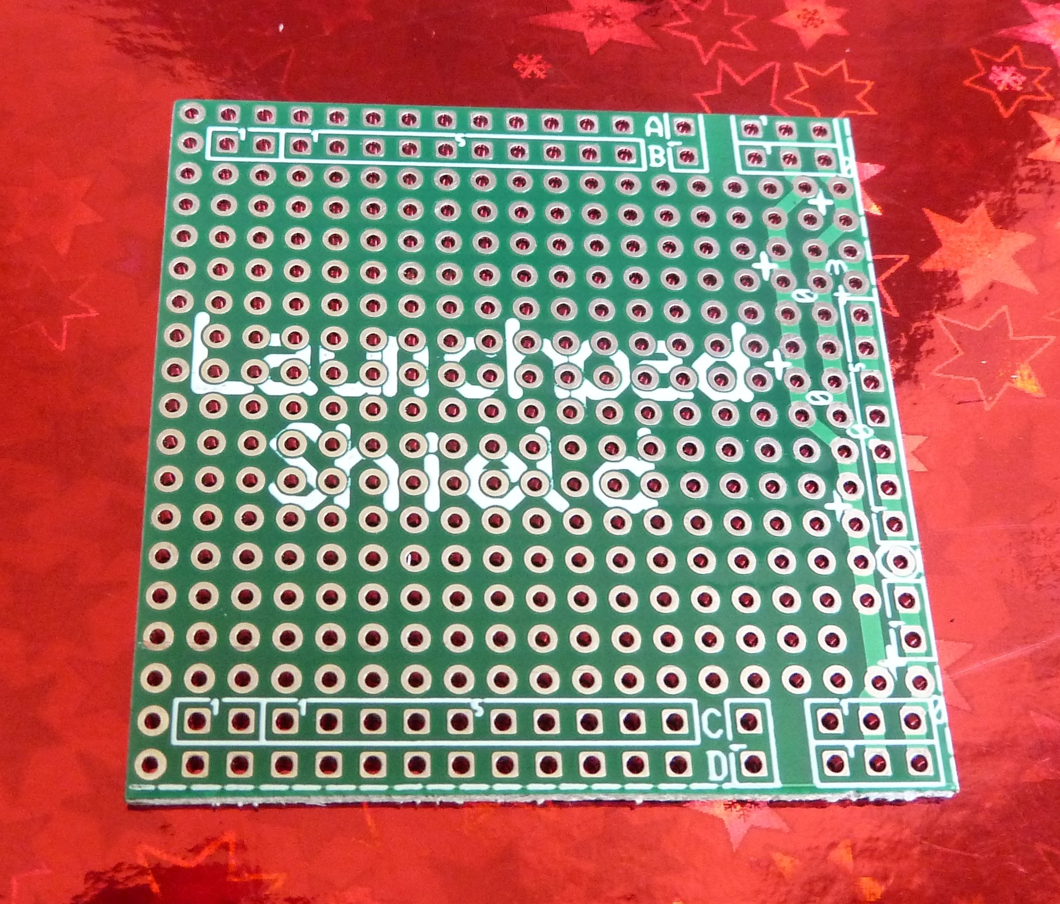 MSP-EXP430G Launchpad (Egel) shield (no parts!) from Willem_O on Tindie