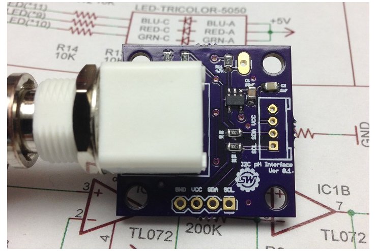 MinipH I2C pH interface from SparkysWidgets on Tindie