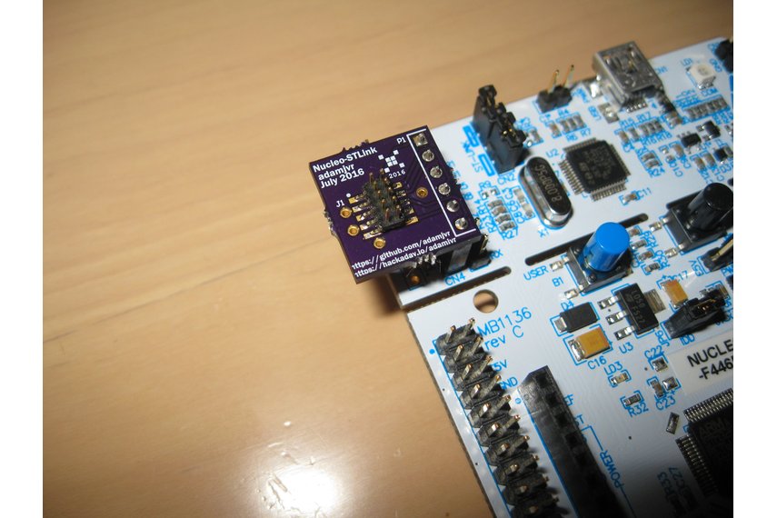 ST Nucleo ST-Link Adapter from adamjvr on Tindie