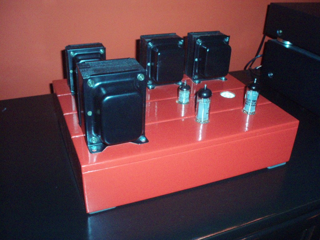 Tube amp pure A-Class with EL84 triode wired from andreuc on Tindie