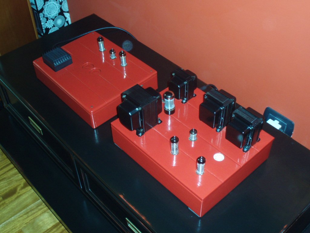 Tube amp pure A-Class with EL84 triode wired from andreuc on Tindie