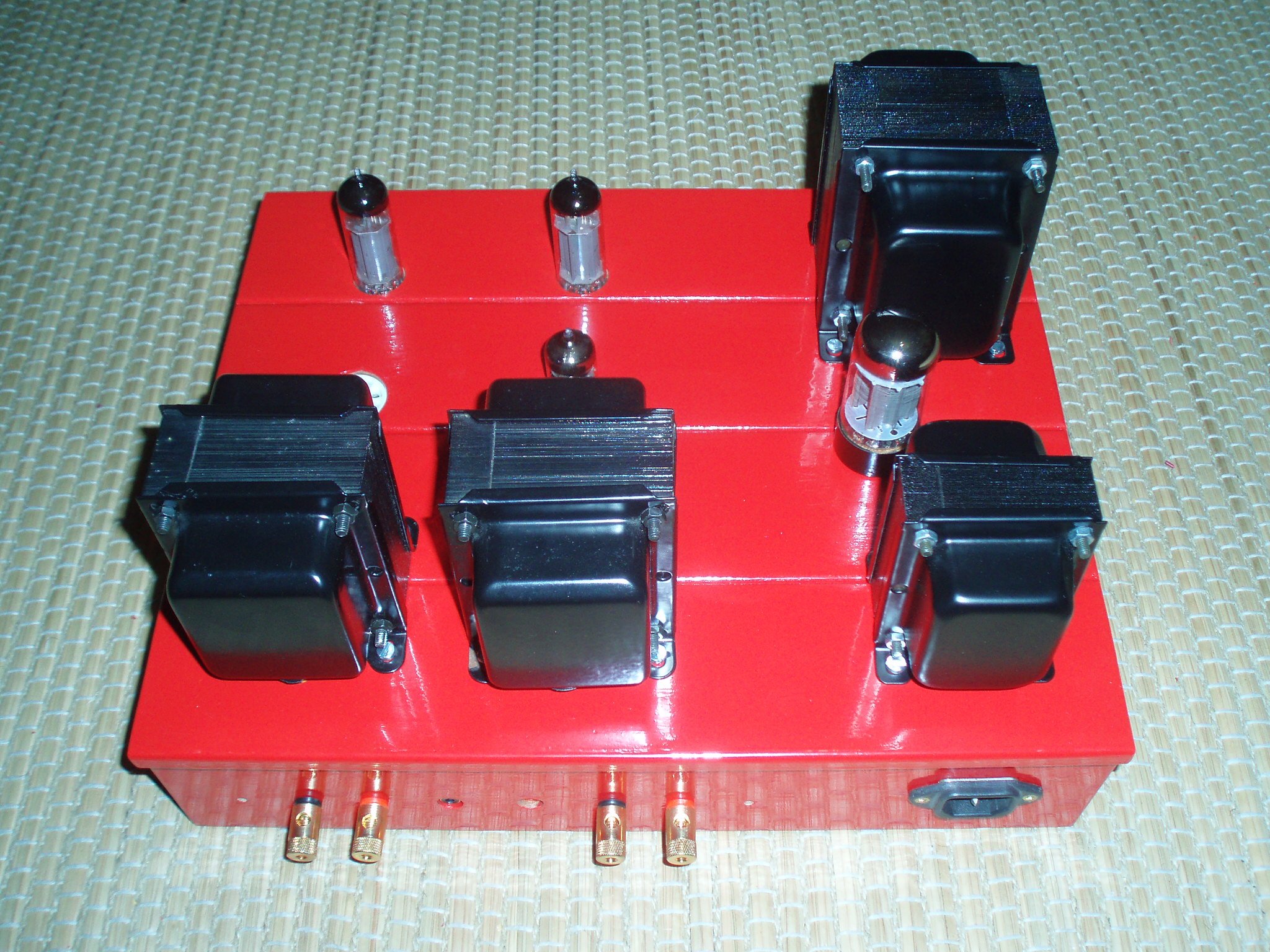 Tube amp pure A-Class with EL84 triode wired from andreuc on Tindie