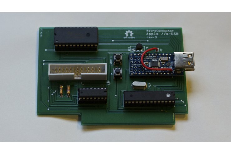 Retroconnector Keyboard Interface For Apple Iie From Option8 On Tindie