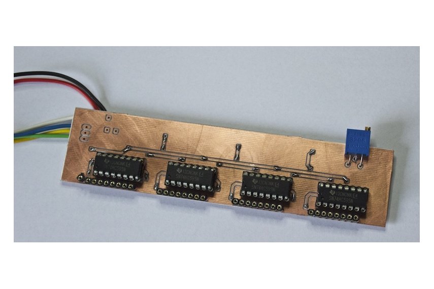 Daisy-chained Shift Registers Board Arduino kit