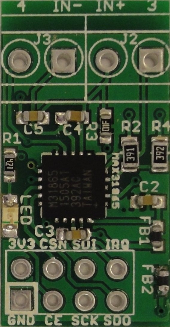 MAX31865 RTD temperature sensor breakout board from Hallard on Tindie
